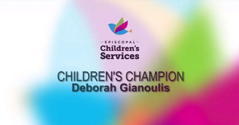 Deborah Gianoulis Heald Accepts 2017 ECS Children's Champion Award