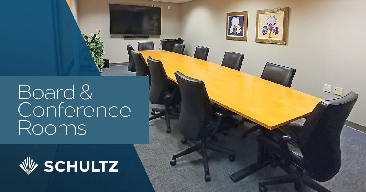 Boardrooms & Conference Rooms | Schultz Center