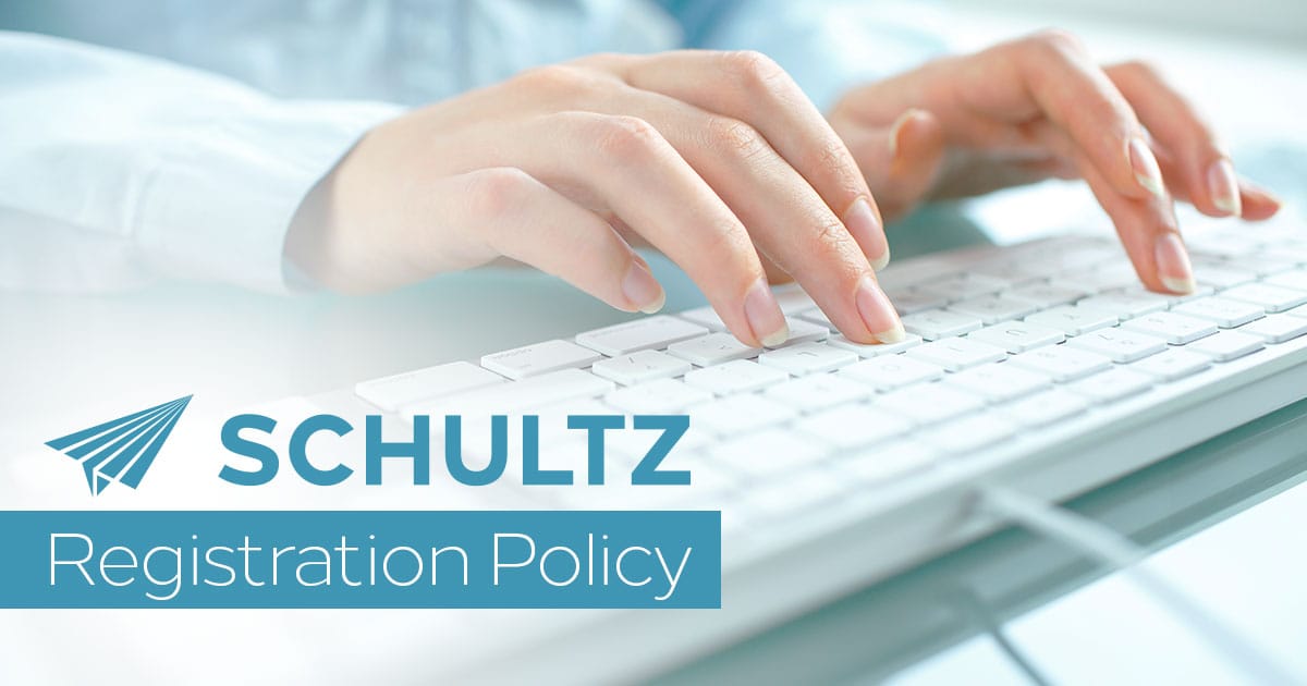 Registration Policy | Schultz Institute